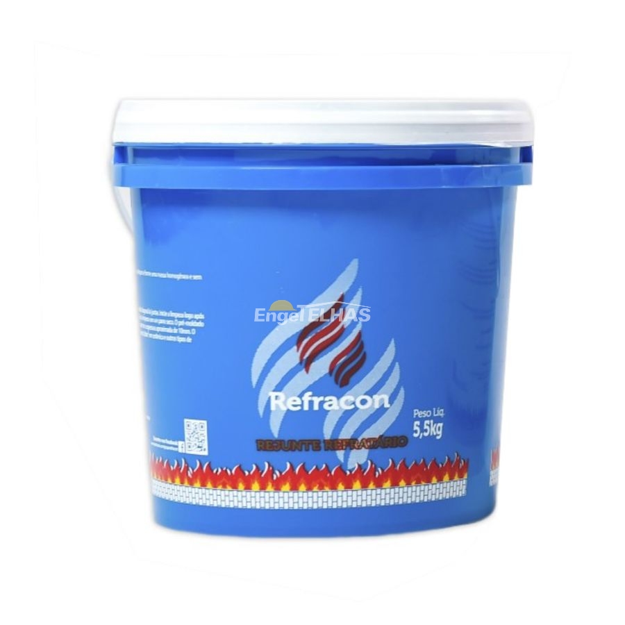 Rejunte Refratário Refracon 5,5kg - EngeTelhas em Blumenau